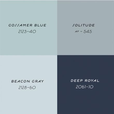blue-paint-colors-benjamin-moore - Centered by Design