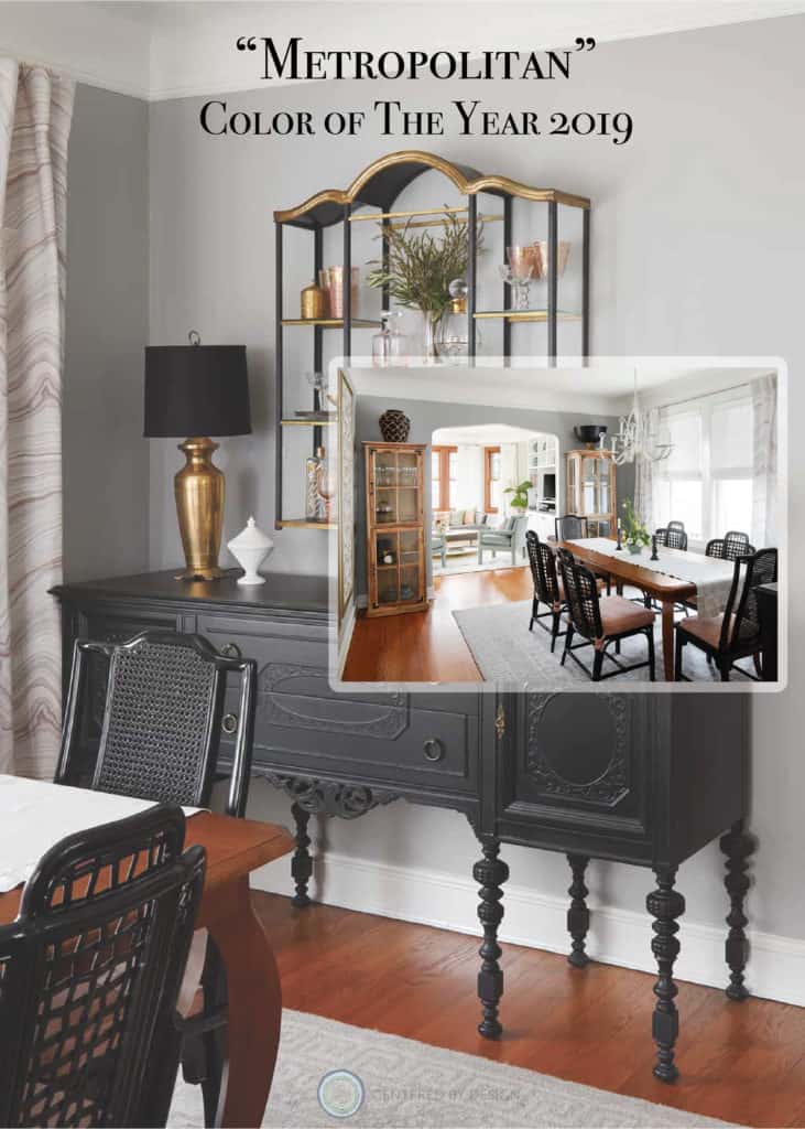 "Metropolitan" Color of the Year 2019 - Centered by Design