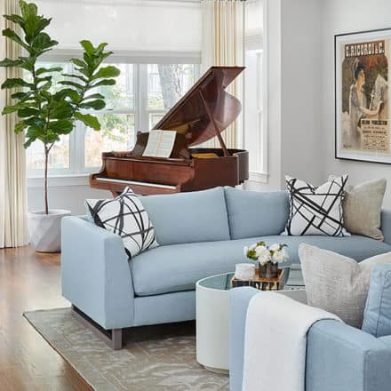 Living Room Interior Design - Centered by Design